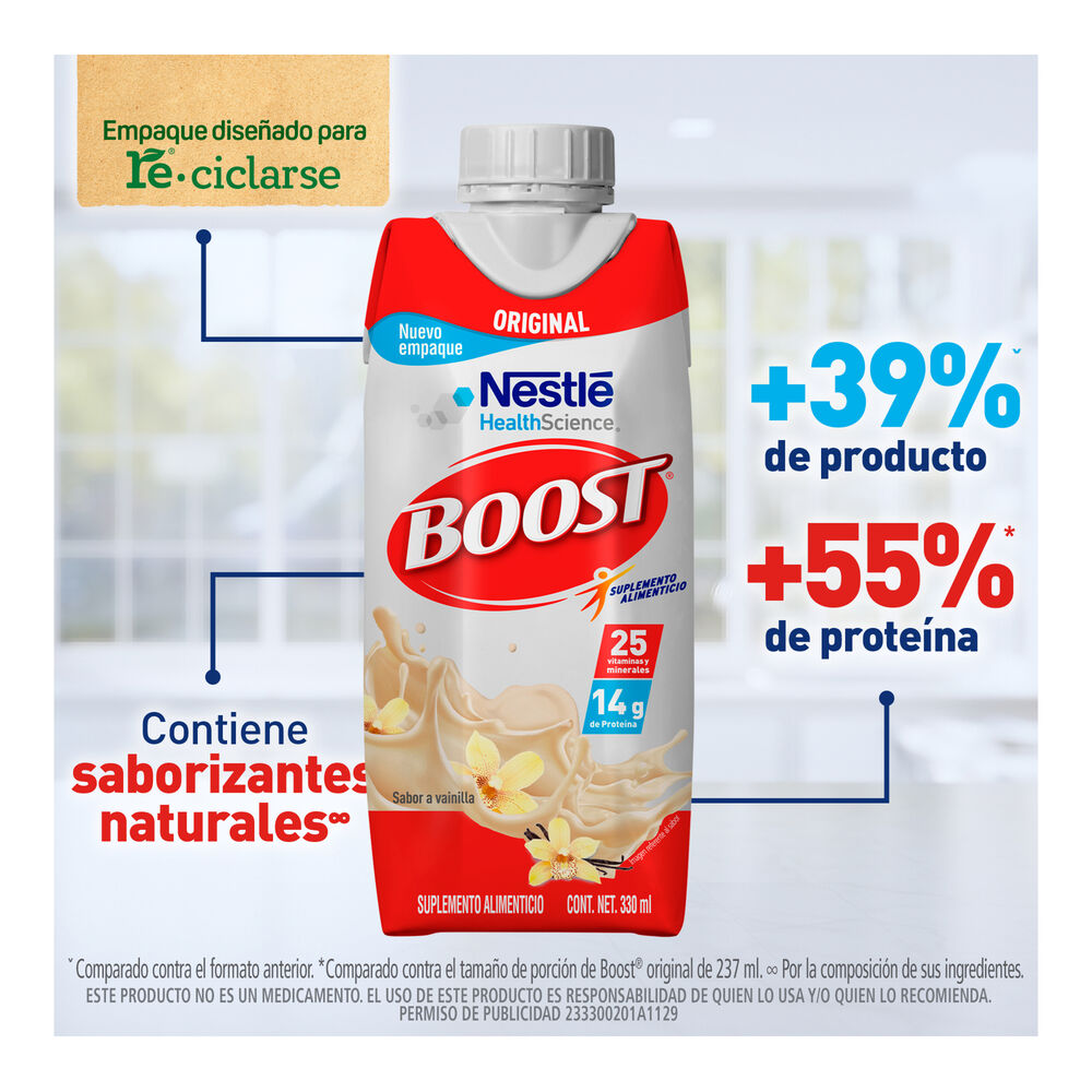 Boost Original Vainilla 330Ml