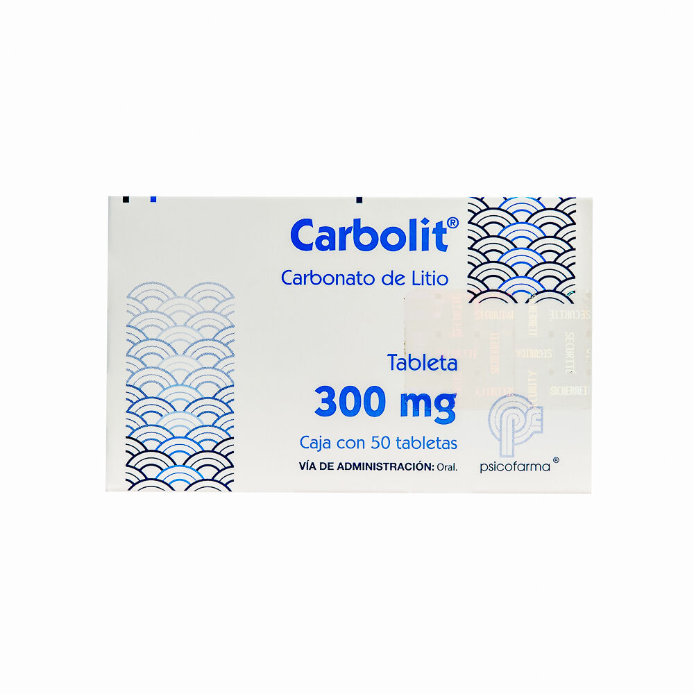Carbolit 300Mg 50 Tabs