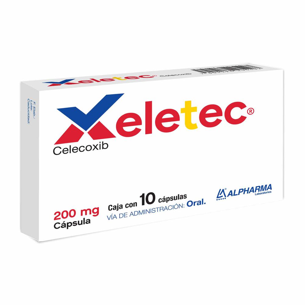 Xeletec 200Mg 10 Tabs