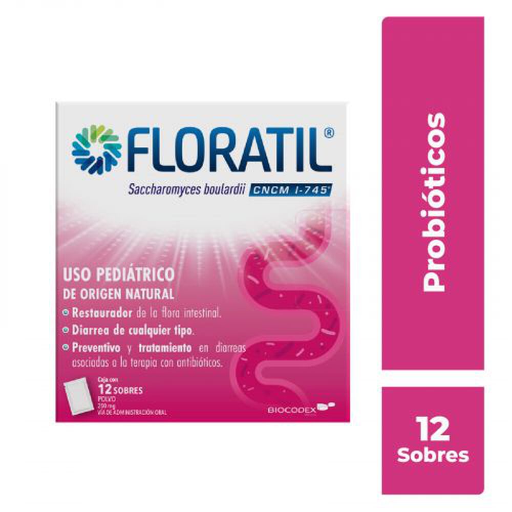 Floratil Pediatrico 250Mg 12 Sbs