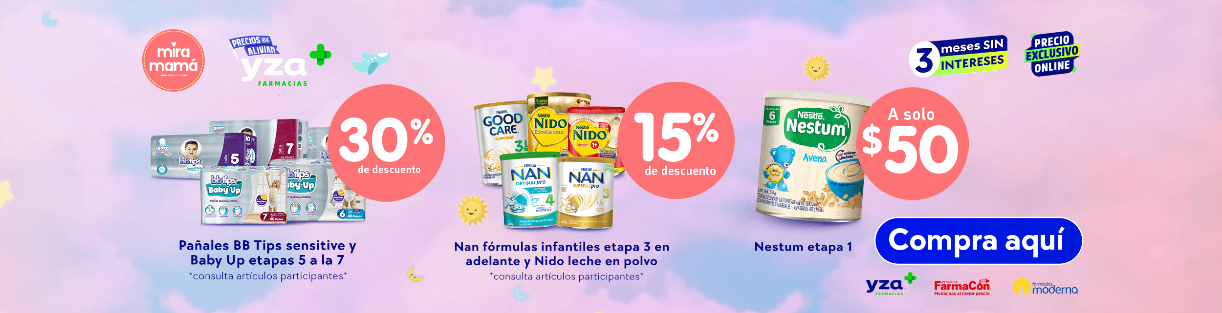 Fórmulas Infantiles en Bebés y Niños | Yza