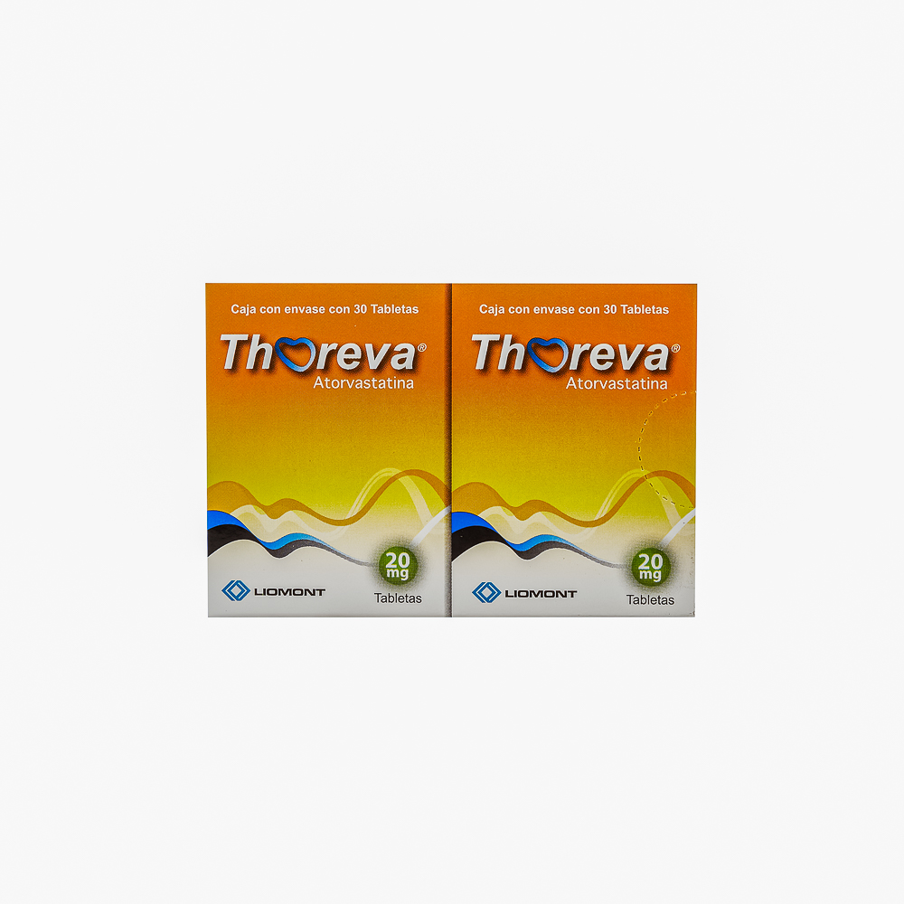 Thoreva Dual 20mg 30 tabs - Yza