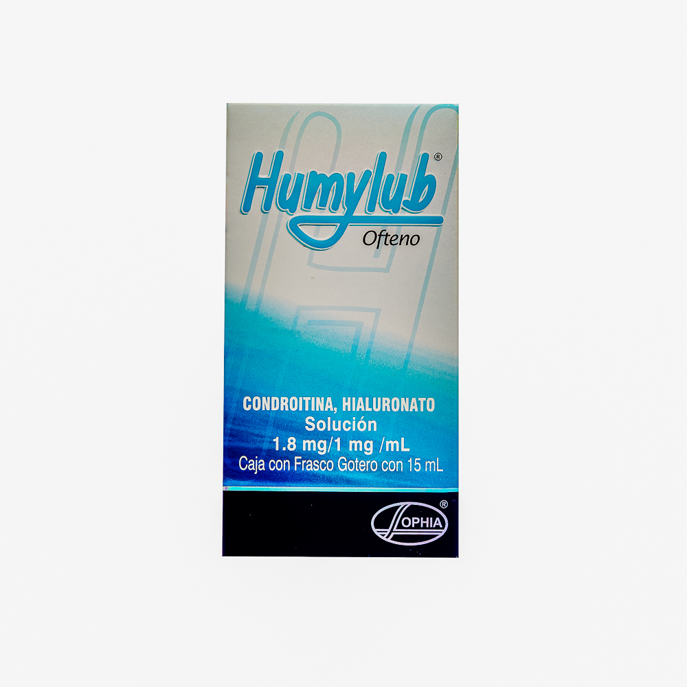 Humylub Ofteno Solución G 1.8Mg/1Mg 15Ml