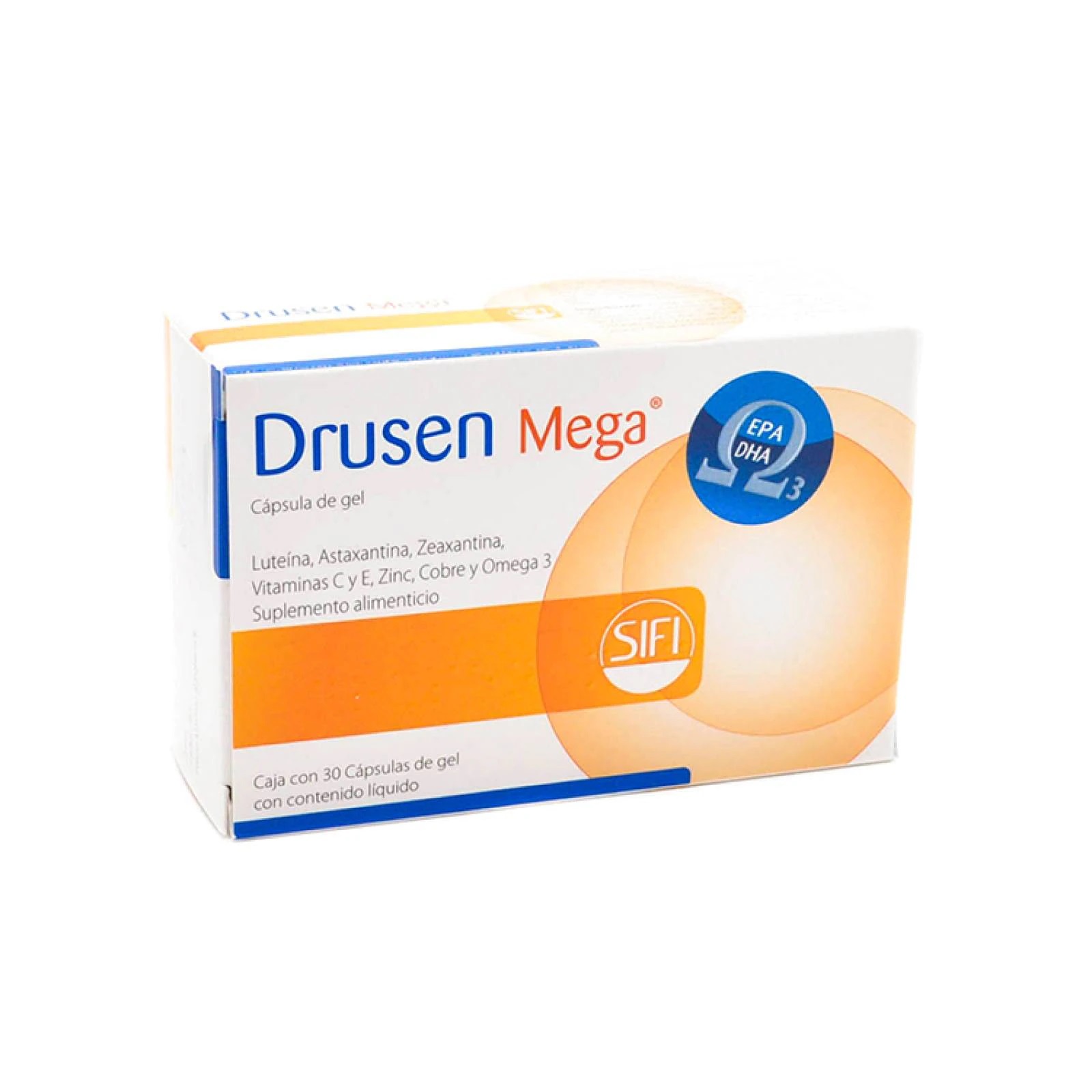 Drusen Mega Suplemento Alimenti 30 Caps