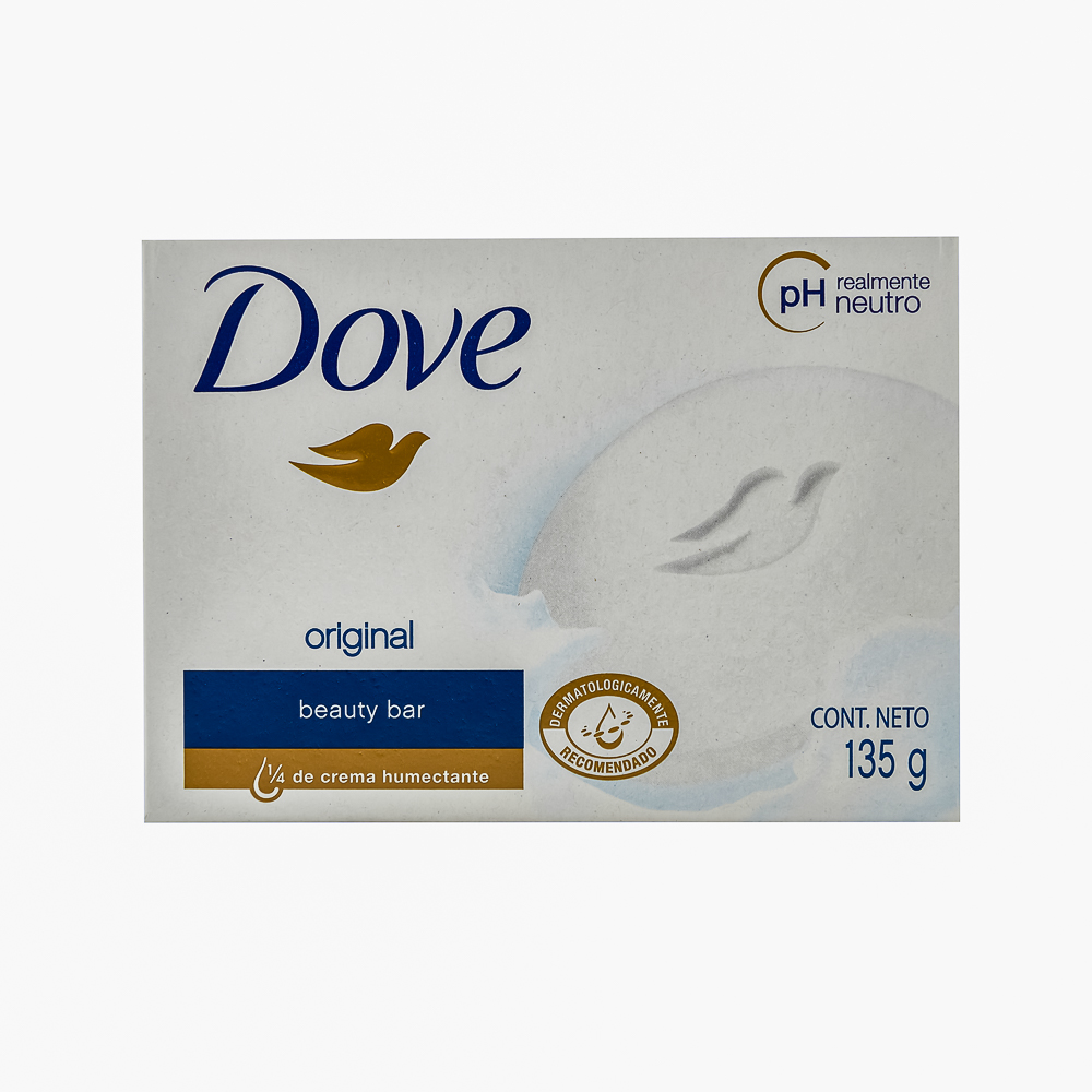 Dove Jabon Blanco 135G 1 Pza