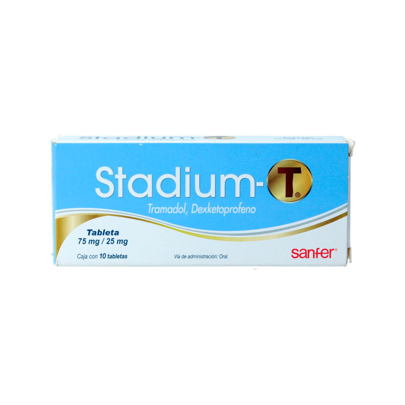Stadium T 75Mg/25Mg 10 Tabs