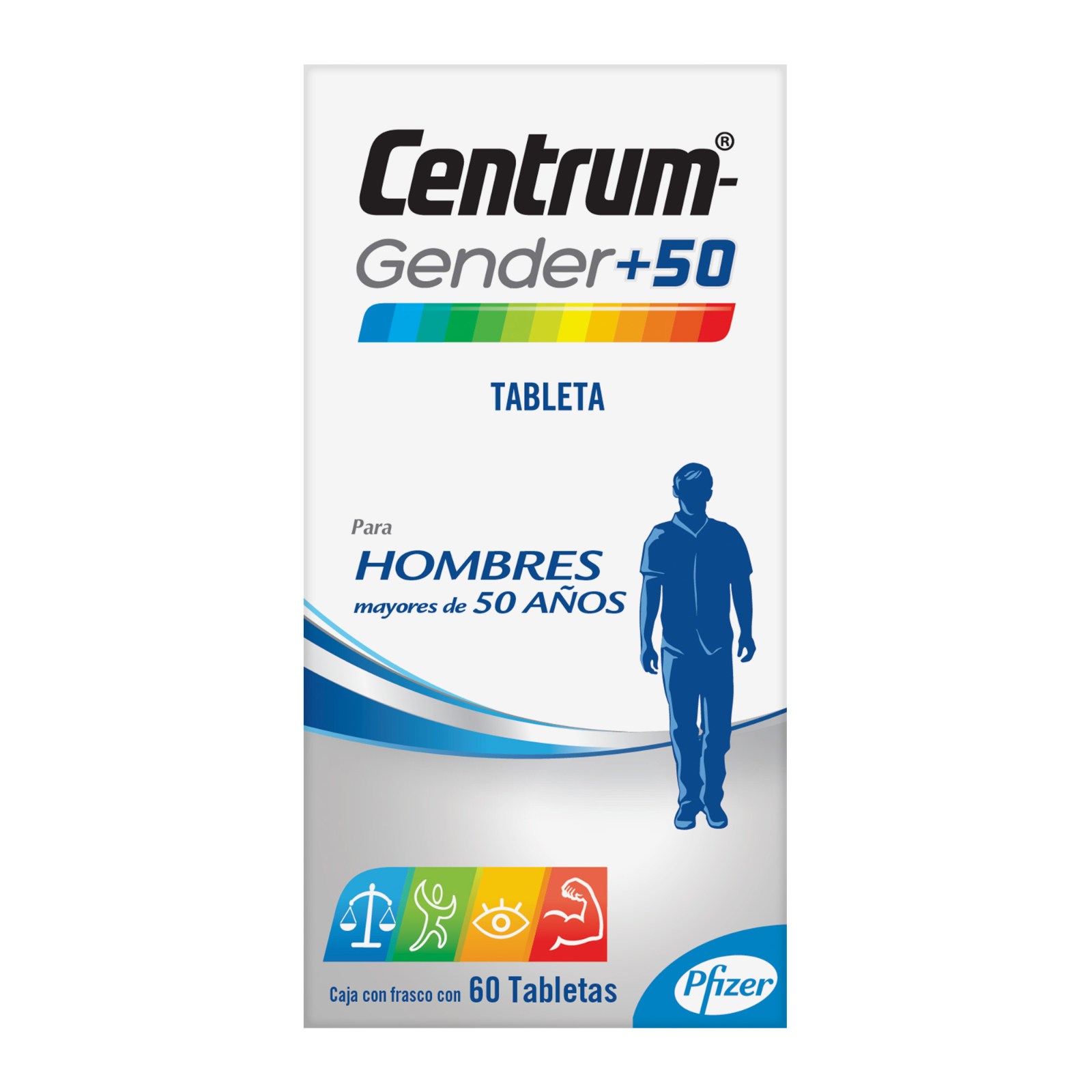 Centrum Gender +50 Hombre 60 Tabs