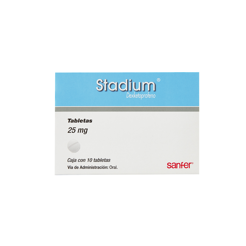 Stadium 25Mg 10 Tabs