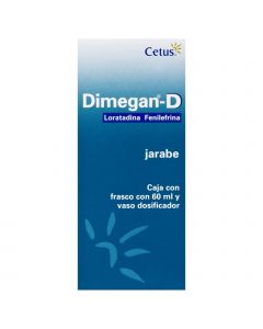 Dimegan-D Jarabe + Vaso Dosificado 60Ml