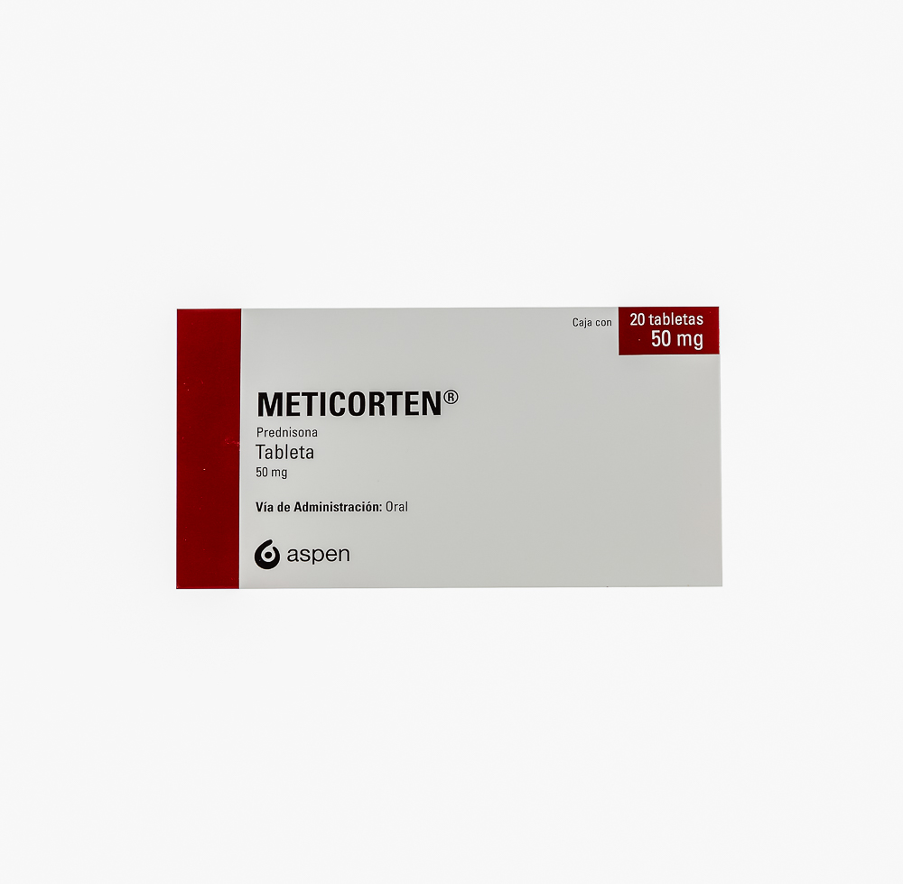 Meticorten 50Mg 20 Tabs