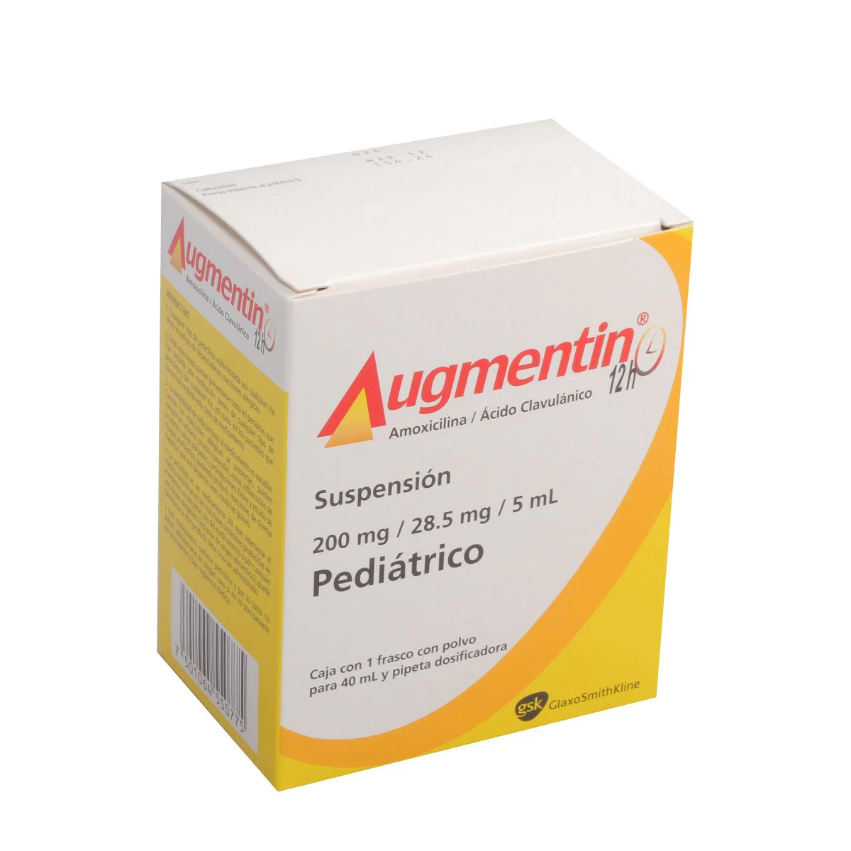 Augmentin 12H200Mgpedsusp 40Ml
