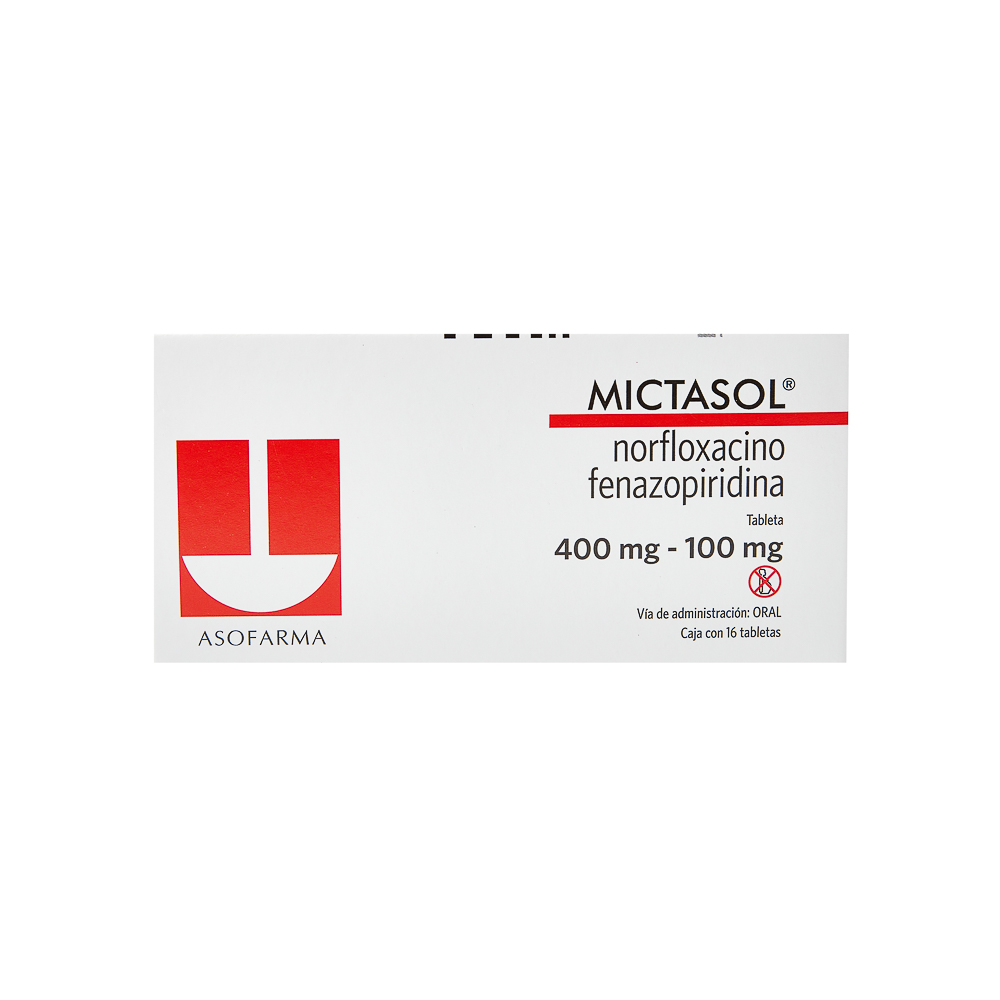 Mictasol 400Mg/100Mg 16 Comp