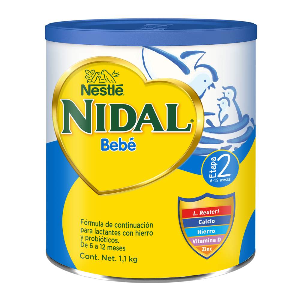 Fórmula Infantil Nidal 2 Lata 1.1kg