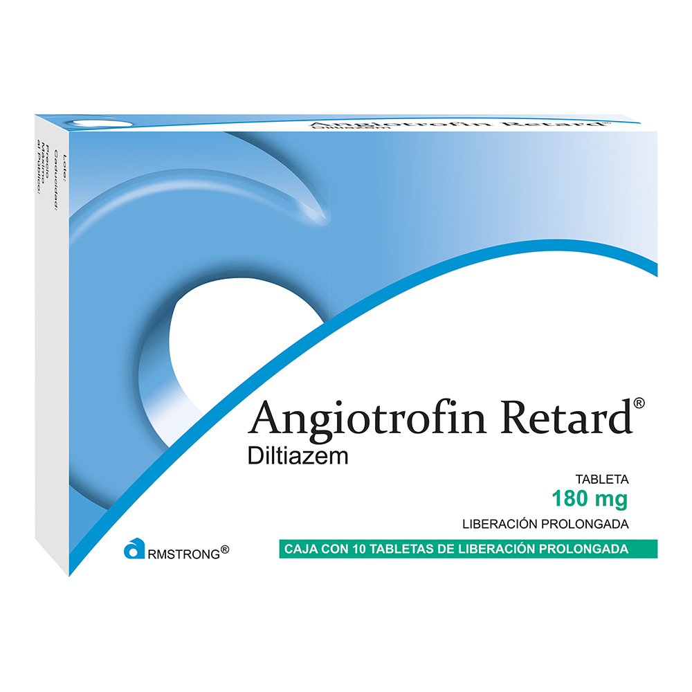 Angiotrofin Retard 180Mg 10 Tabs