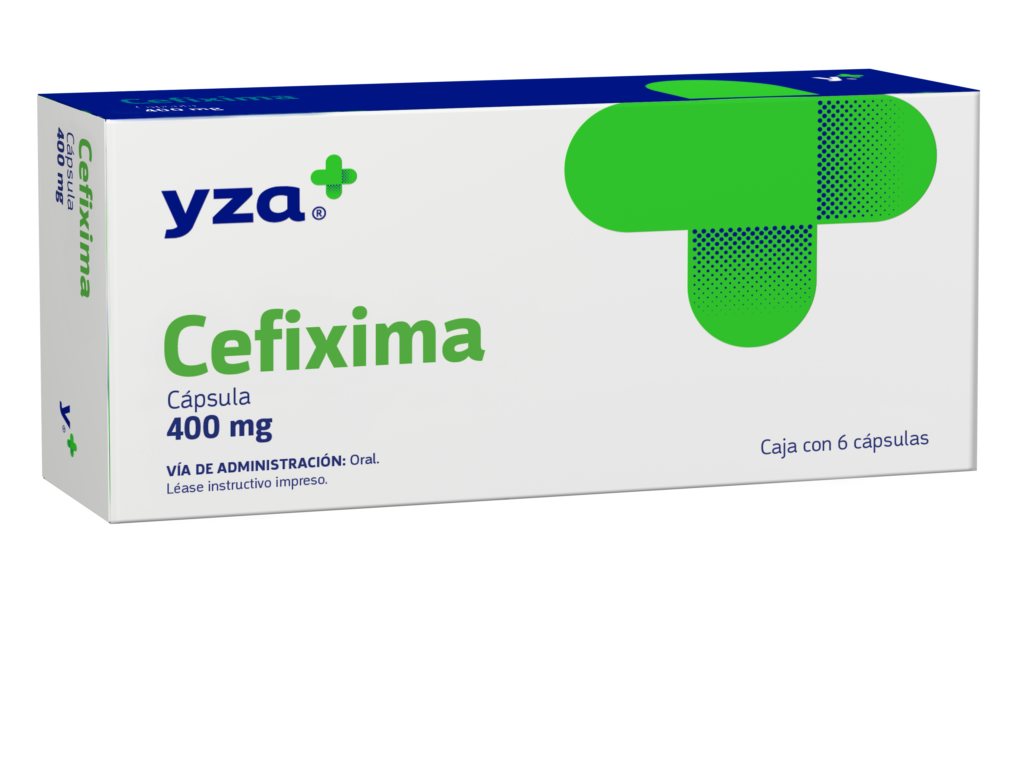 Yza Cefixima 400Mg 6 Caps