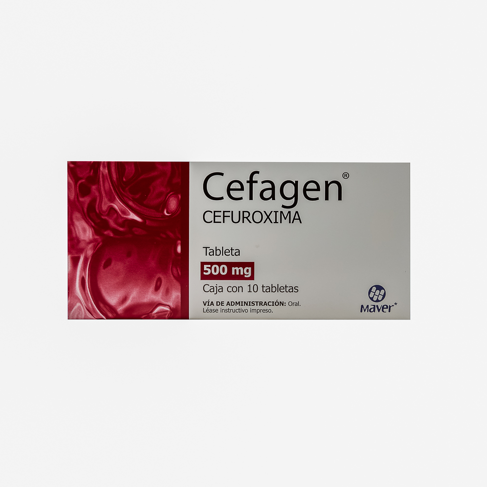 Cefagen 500Mg 10 Tabs