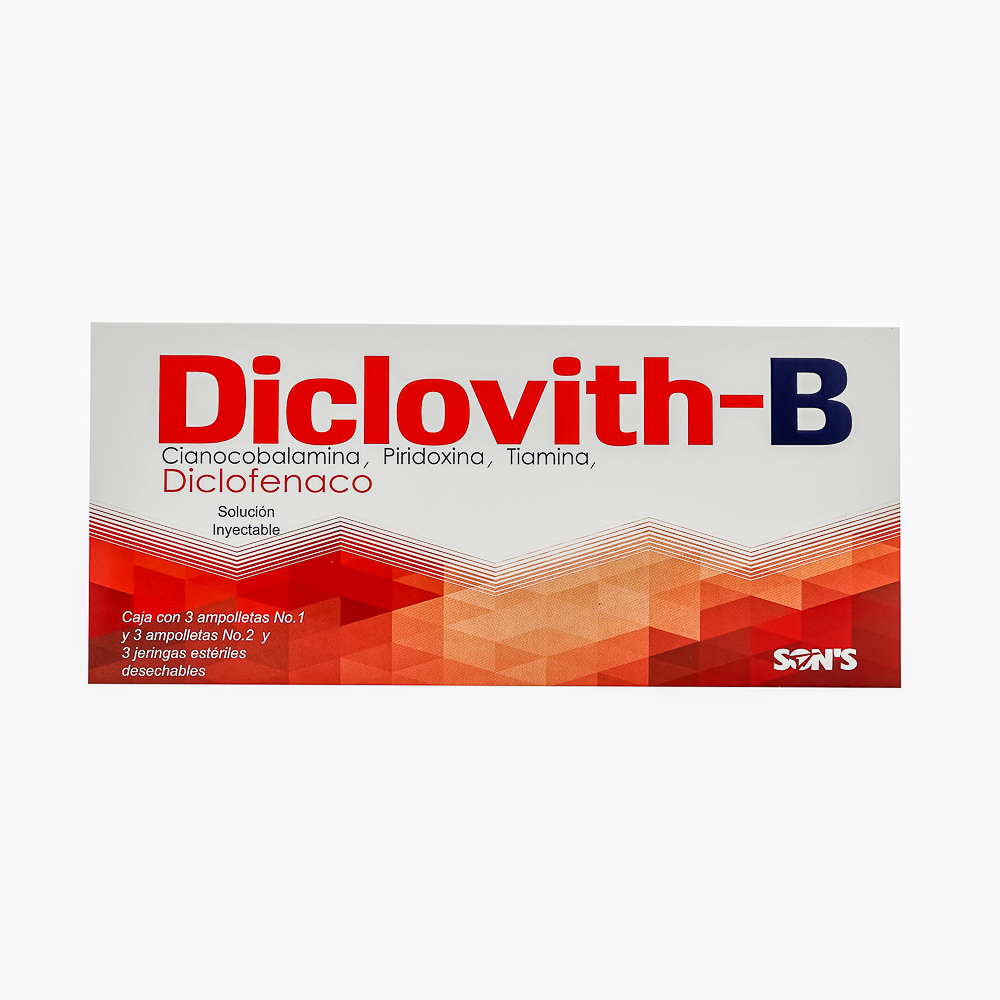 Diclovith-B Solucion Inyectable 3 Amp