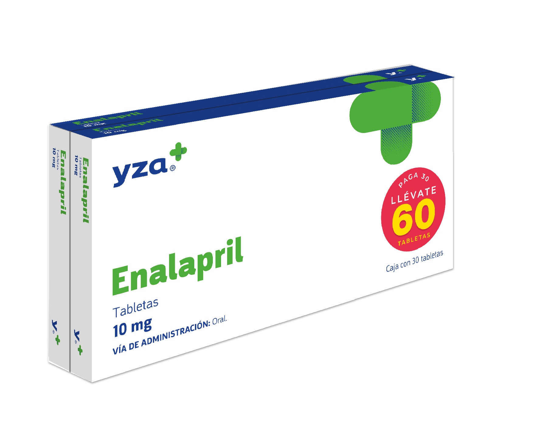 Yza Enalapril 10Mg 60 Tabs