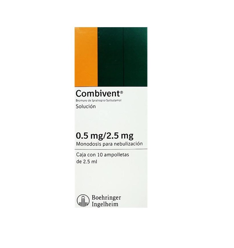 Combivent 0.5Mg/2.5Mg 10 Amp X 2.5Ml