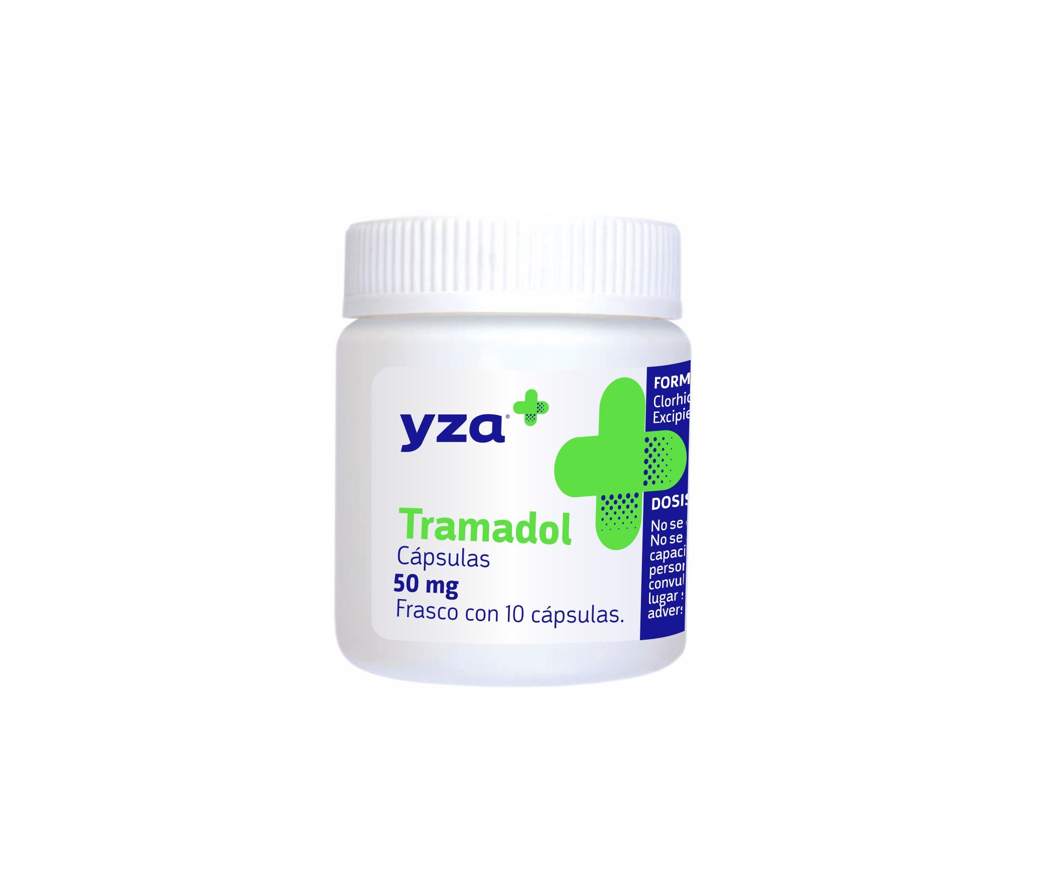 Yza Tramadol 50mg 10 caps - Yza