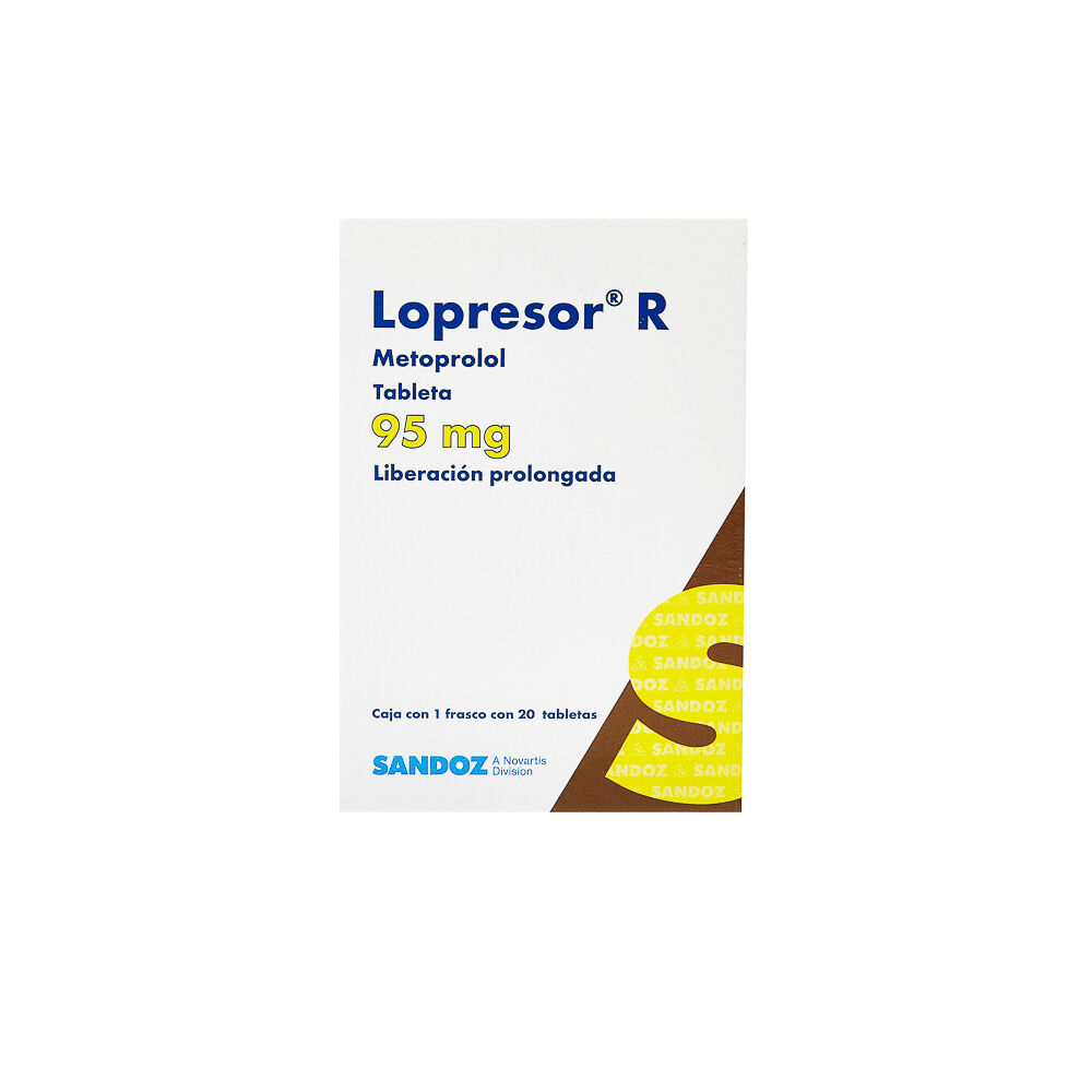 Lopresor R 95Mg 20 Tabs