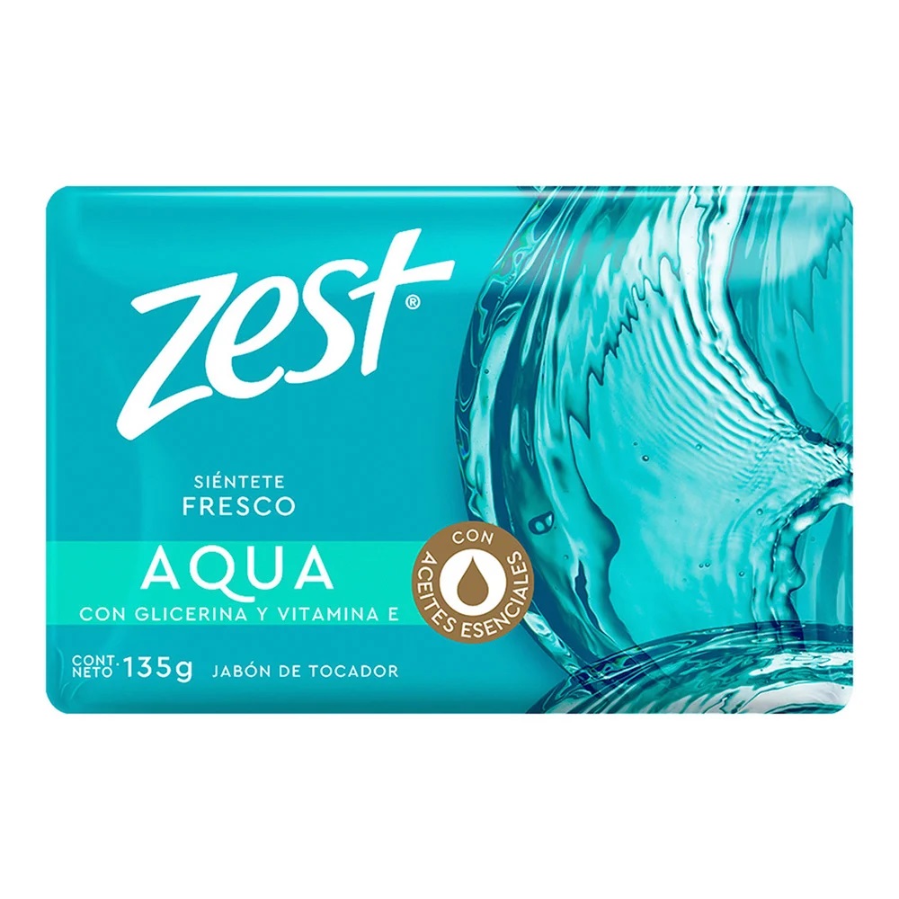 Zest Jabon En Barra Aqua 135G