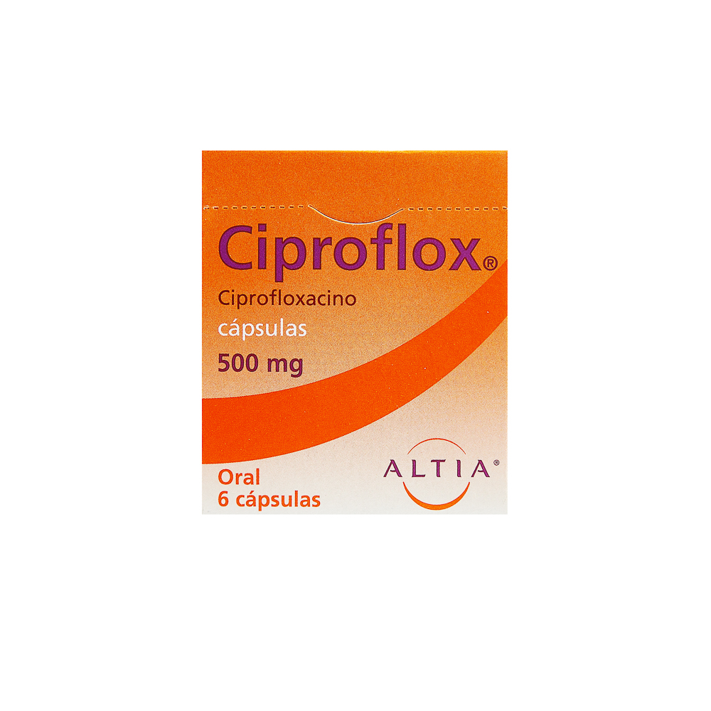 Ciproflox 500Mg 6 Caps
