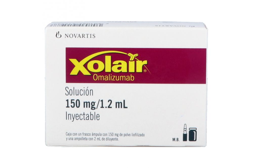 Xolair Frasco Ampula 150Mg 2Ml