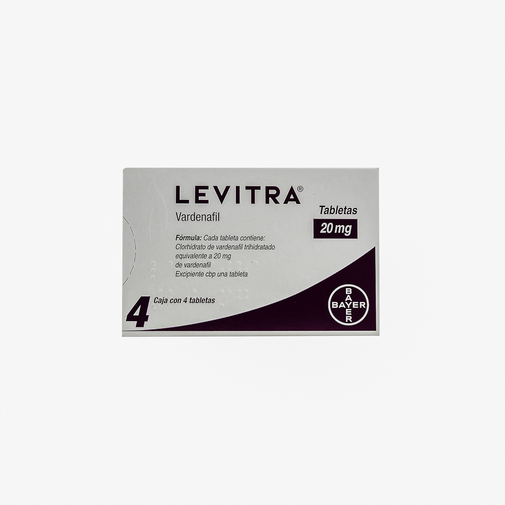 Levitra 20mg 4 tabs - Yza
