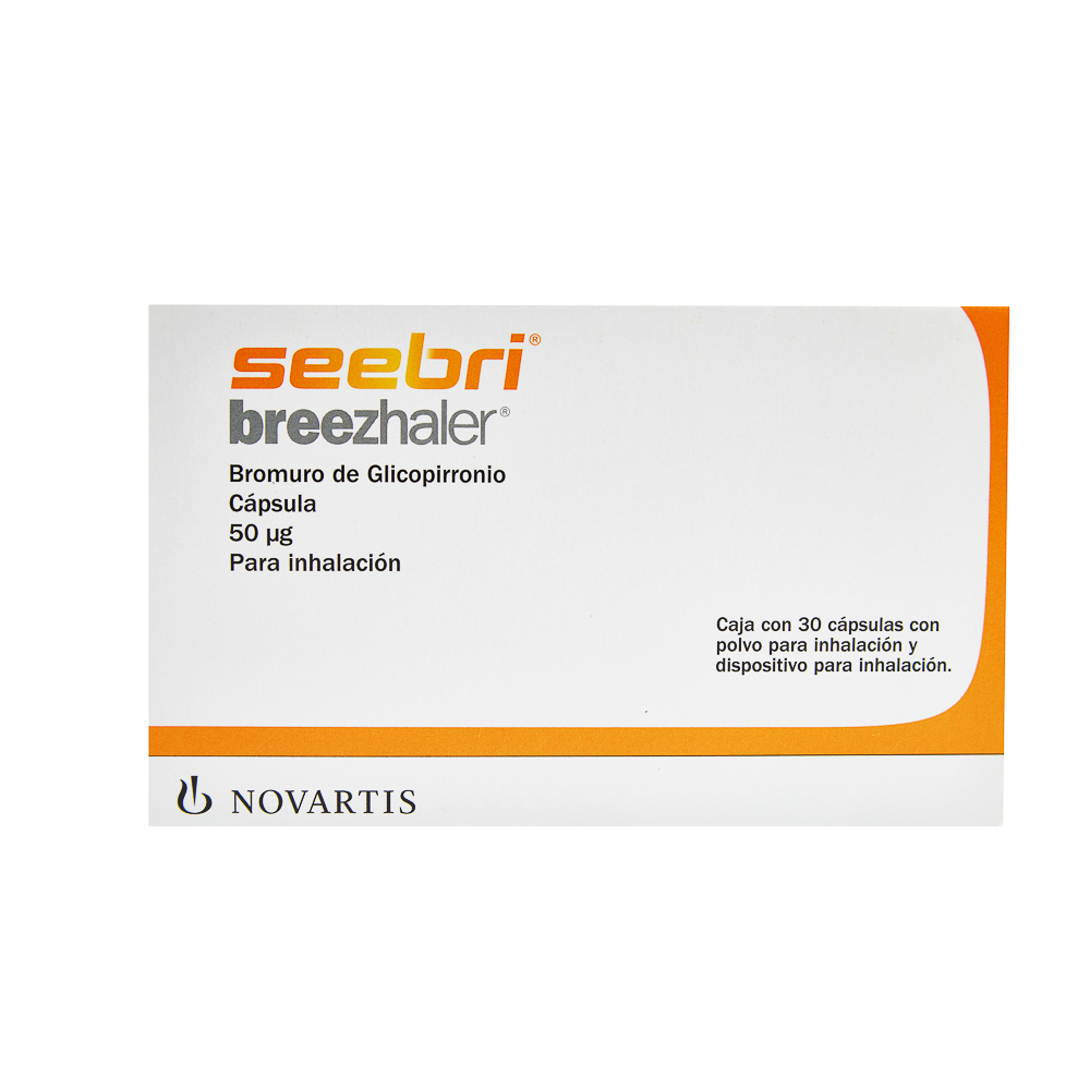 Seebri Bre Con Dispositivo 50Mg 30 Caps