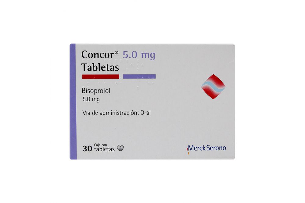 Concor 5Mg 30 Tabletas