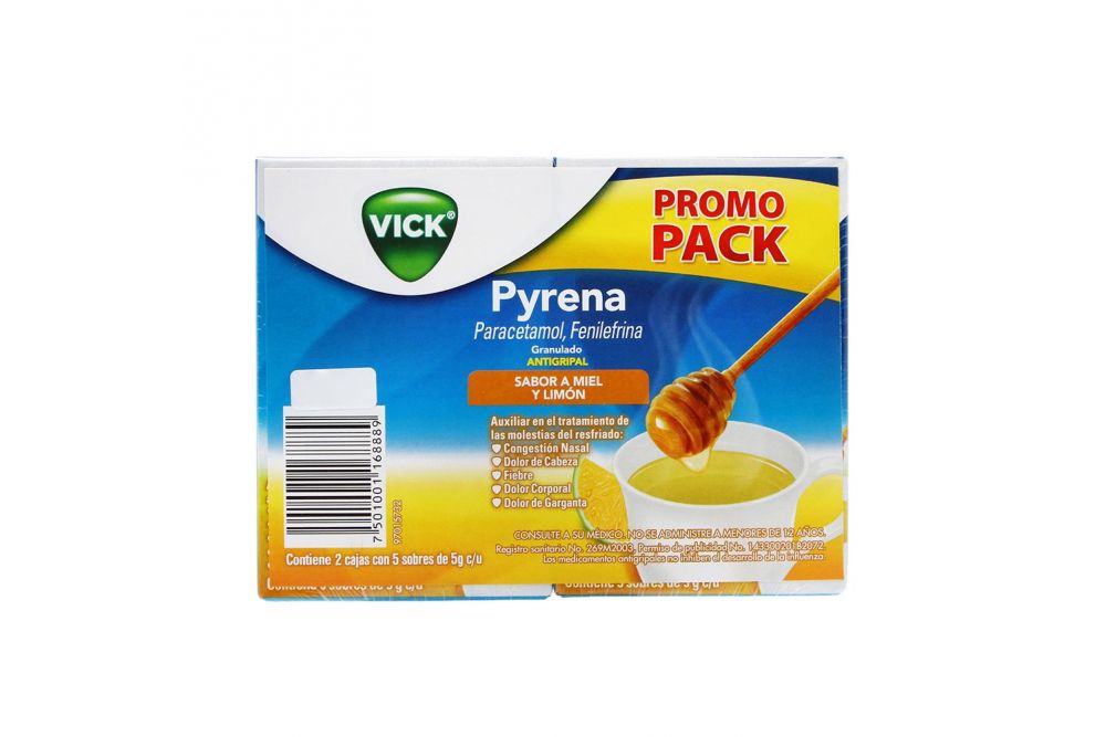 Vick Pyrena Antigripal 5G 2 Pack