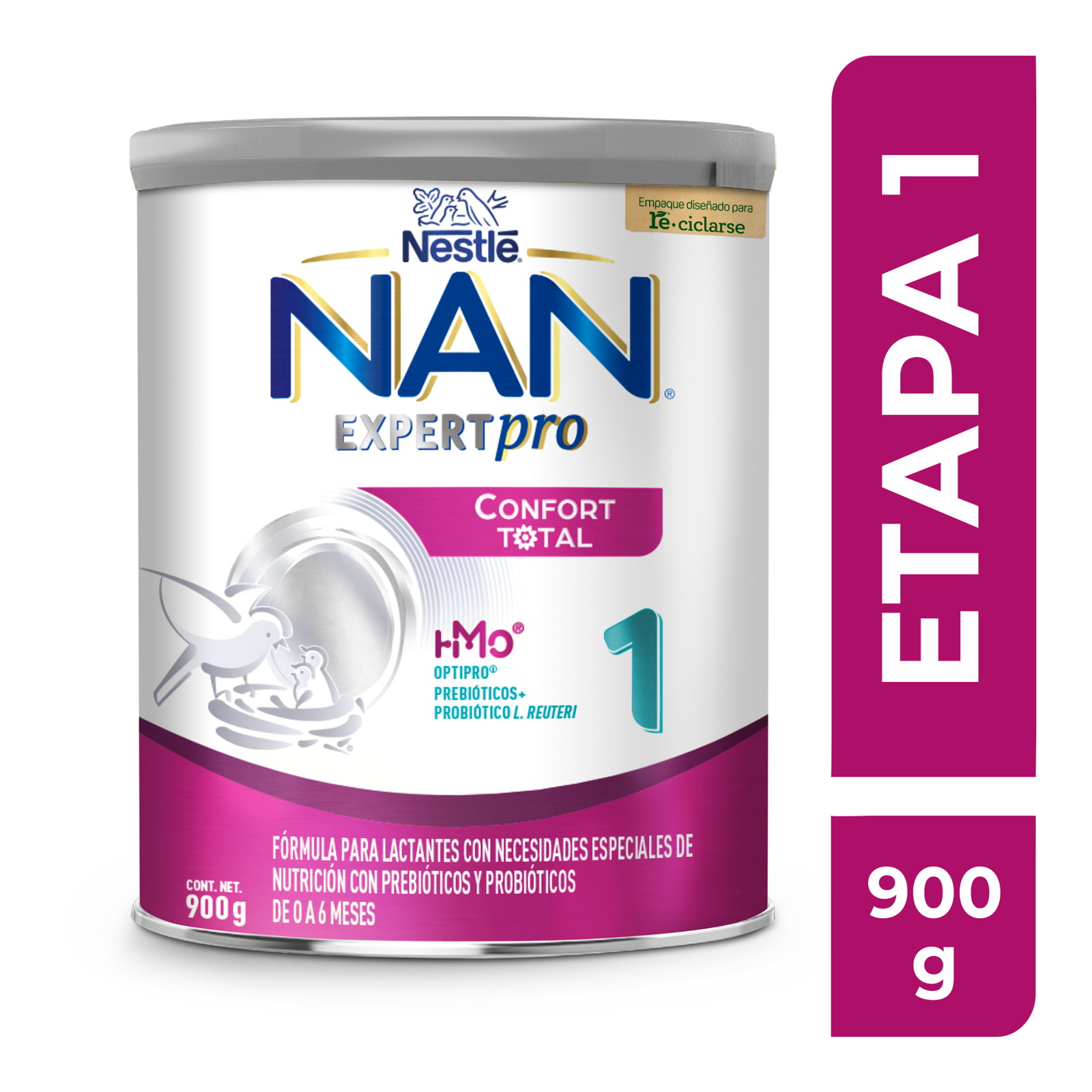 Fórmula Infantil NAN Confort Total 1 900g