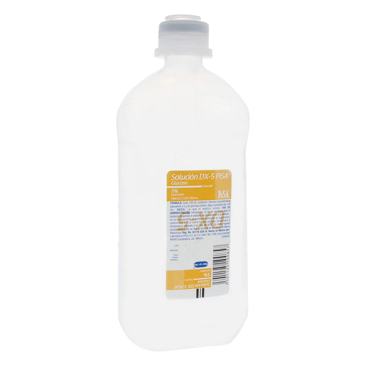 Solucion Dx-5 5% Pisa 500Ml