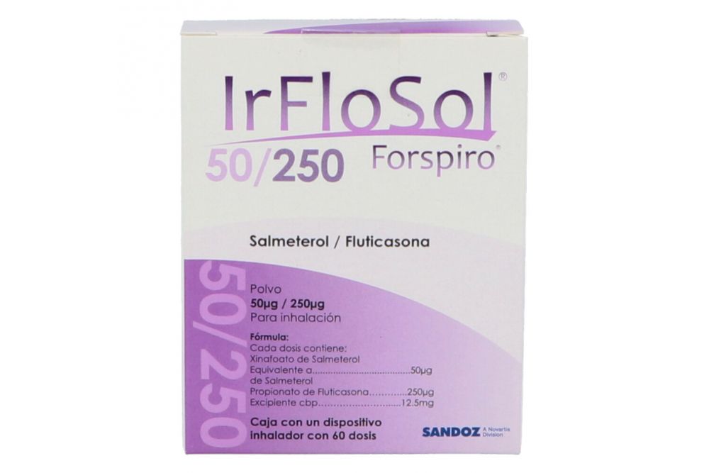 Irflosol 50Mcg/250Mcg 60 Dosis