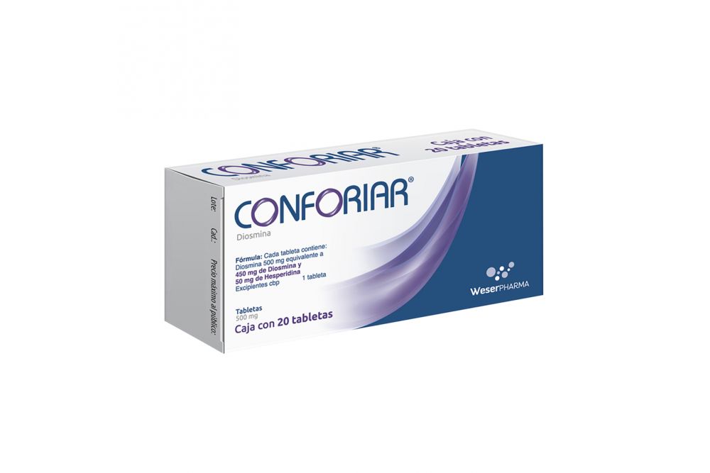 Conforiar 450Mg/50Mg 20 Tabs