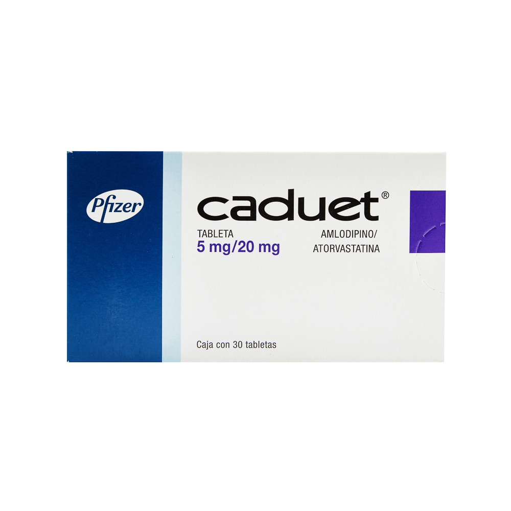 Caduet 5mg/20mg 30 tabs - Yza