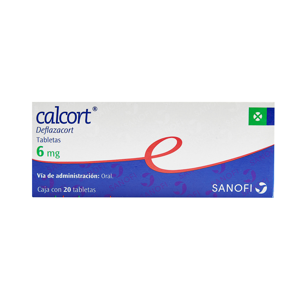 Calcort 6mg 20 tabs - Yza