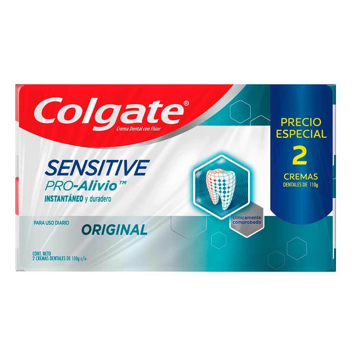 Colgate I&O 2Pack Sensit Pro-A 110G C/U