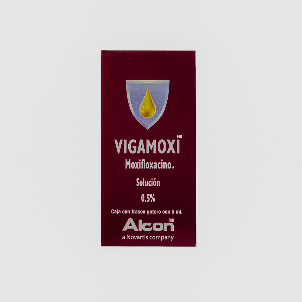 Vigamoxi 0.5% Solución Oftalmica 5Ml