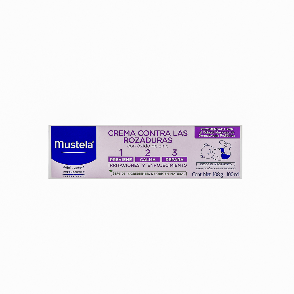Mustela Rozaduras Crema 1 2 3 108 g