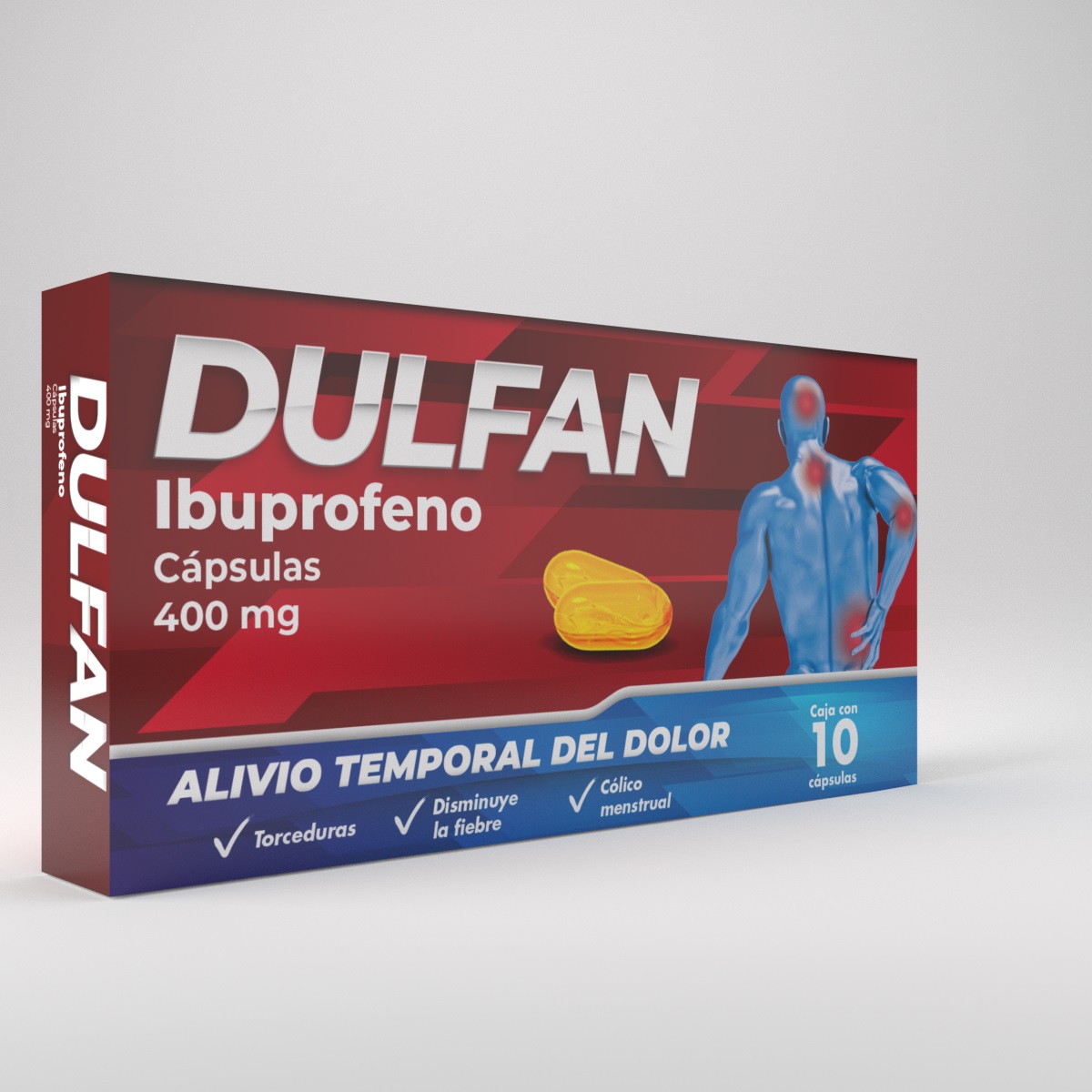 Dulfan 400Mg 10 Caps