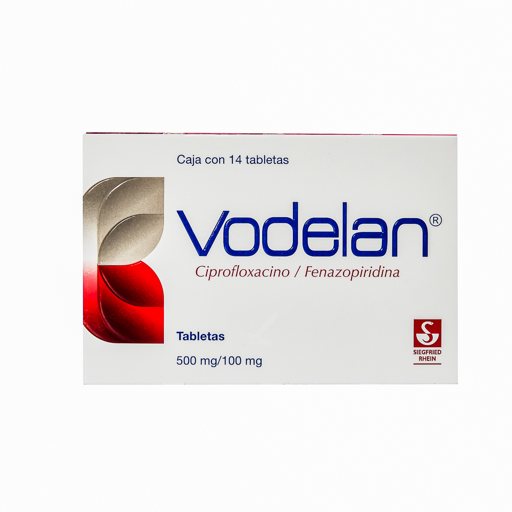 Vodelan 500Mg/100Mg 14 Tabs