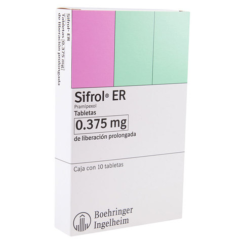 Sifrol Er Lib Pron 0.375Mg 10 Tabs