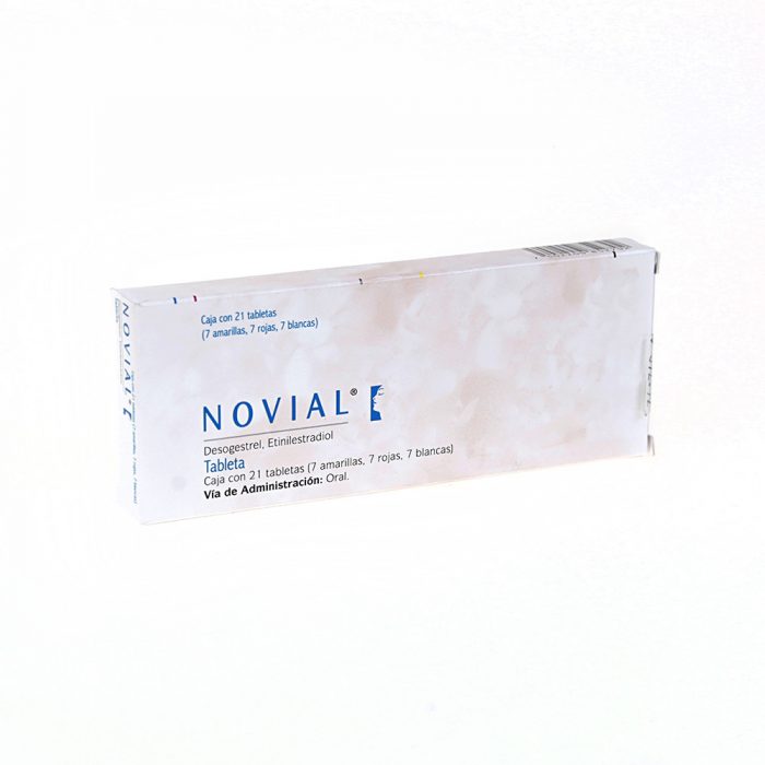 Novial 21 grageas anticonceptivas - Yza