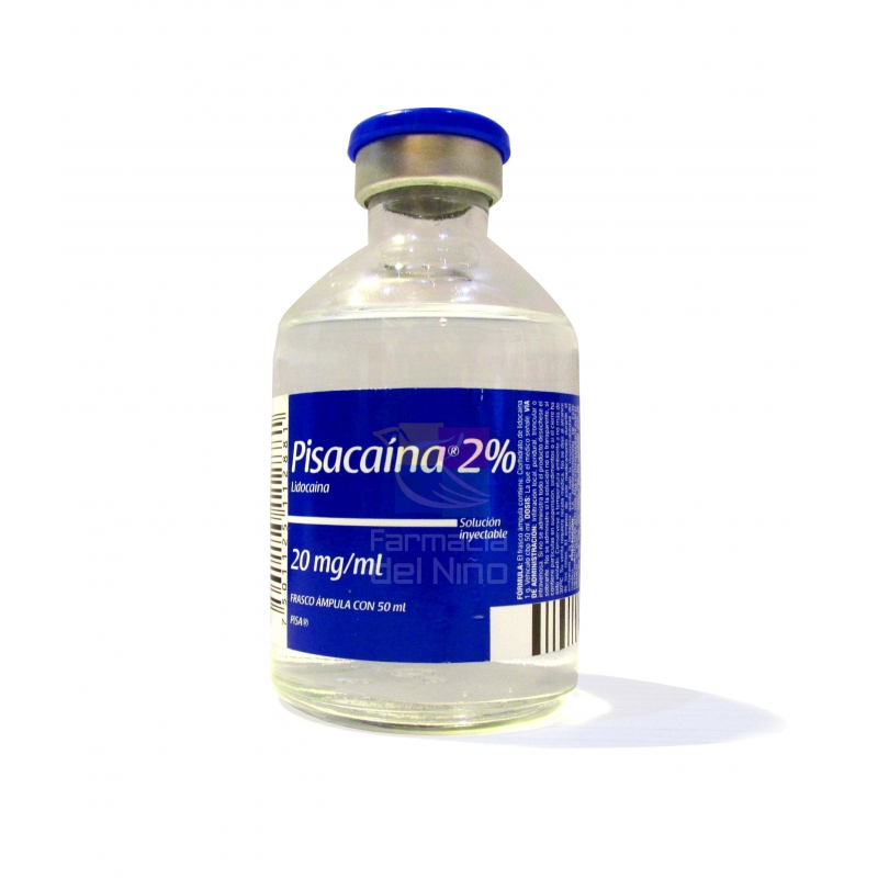 Pisacaina 2% Solucion Frasco Ampul 50Ml