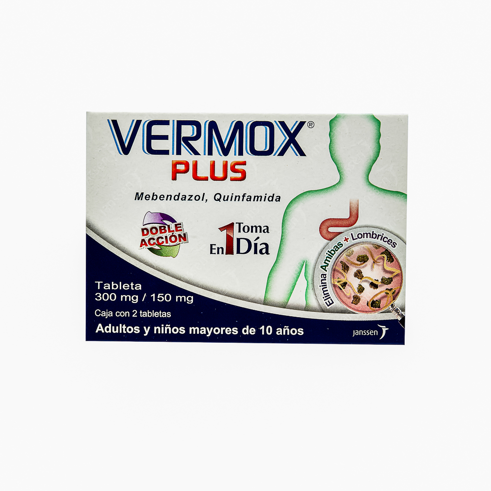 Vermox Plus 300mg - Yza