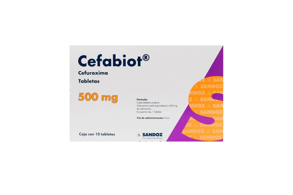 Cefabiot 500Mg 10 Tabs
