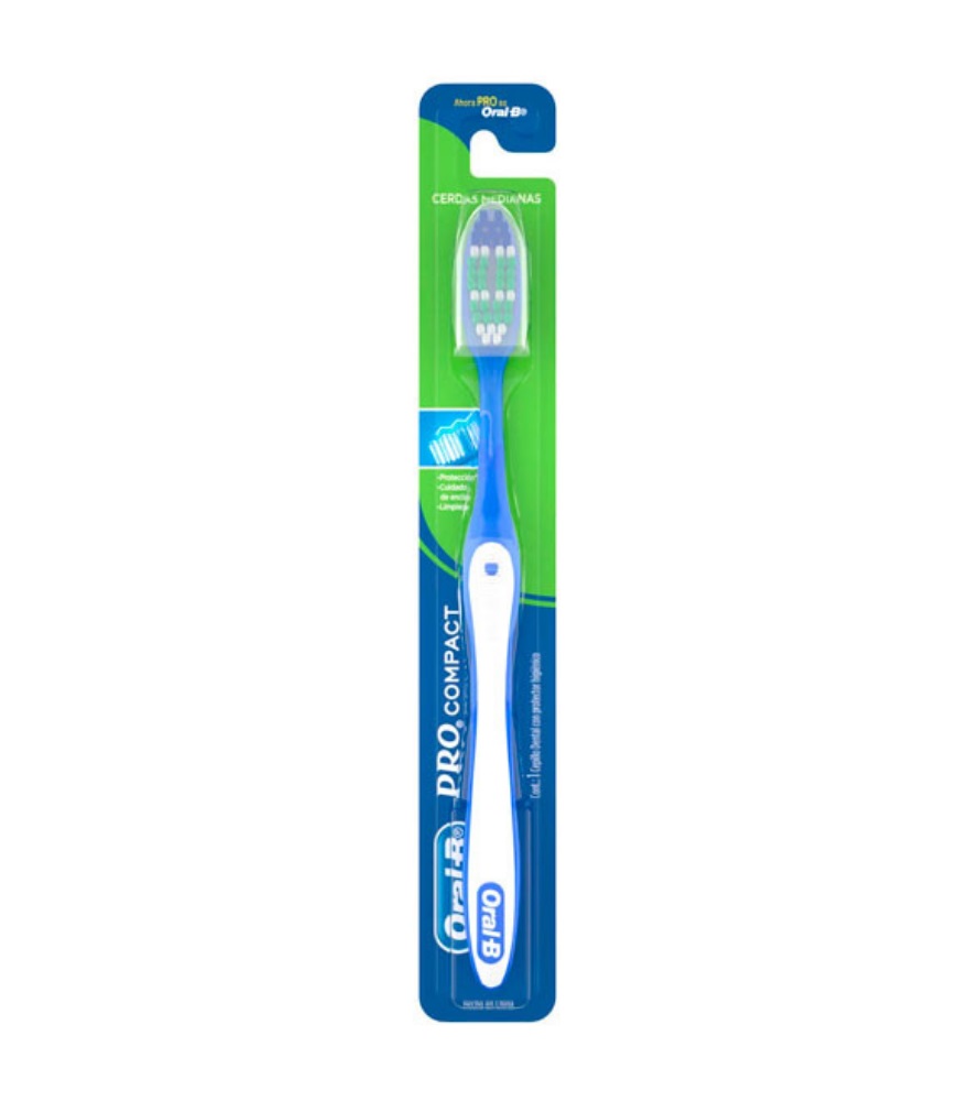 Cepillo Dental Pro Compact Ondulado