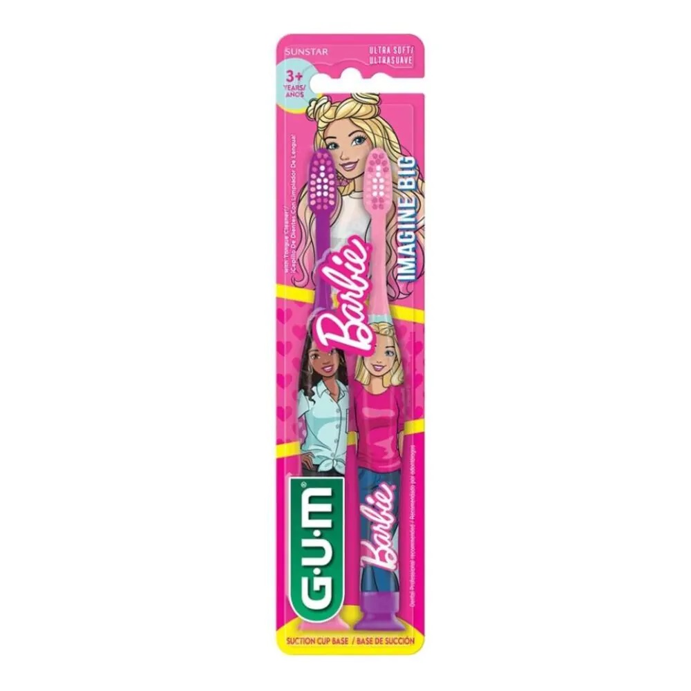 Gum Cepillo Barbie 2 Pzas